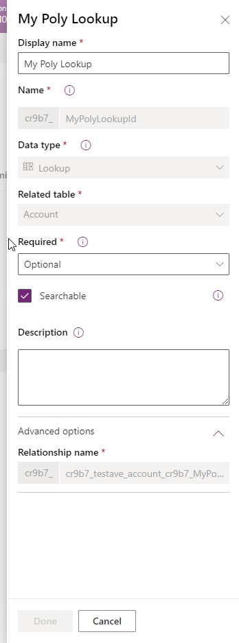 Dataverse : Multi-Table lookups | Dynamics Chronicles